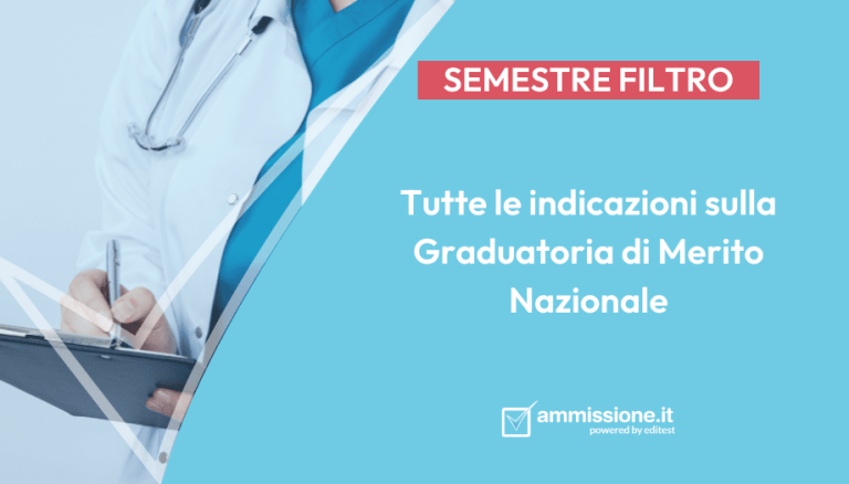 Graduatoria Medicina: Novità Semestre Filtro 2025